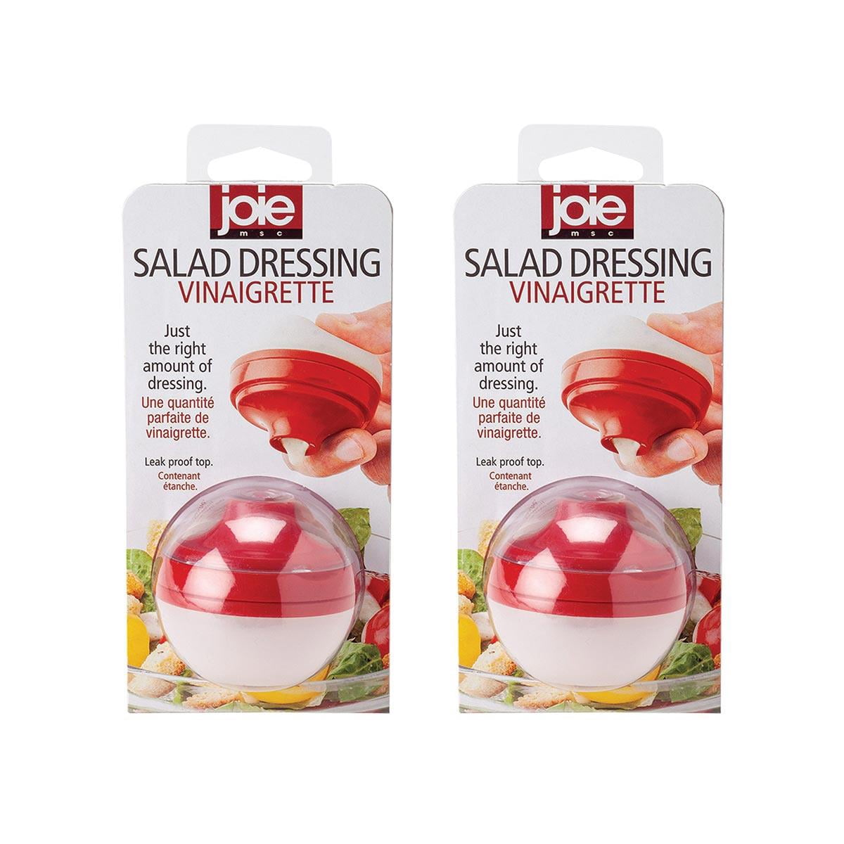 Joie Salad Dressing to Go, BPA Free, Assorted Colors, Set of 2 ...