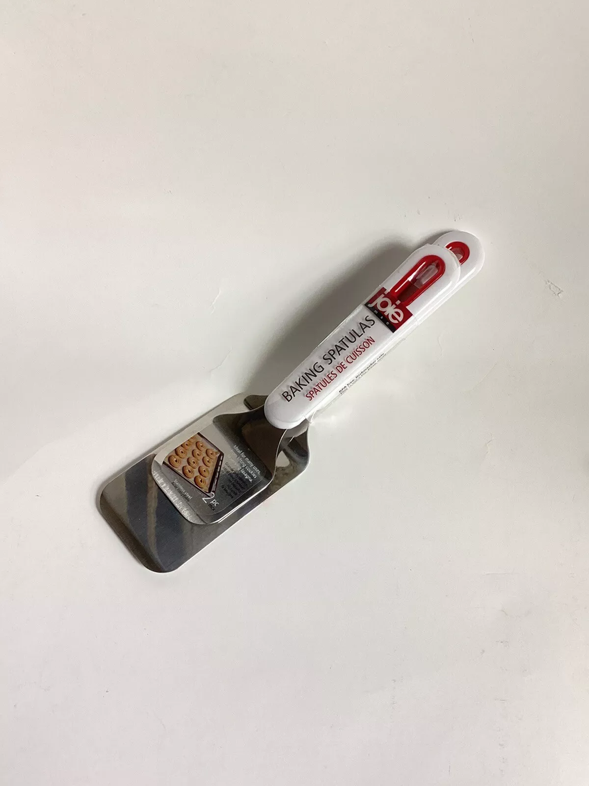 Joie Set of Two Stainless Steel Small & Large Baking Spatulas Assorted ...