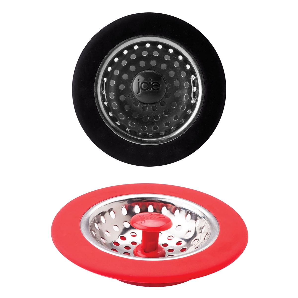 Joie Kitchen Sink Plug and Strainer Basket, Stainless Steel, BPA-Free ...