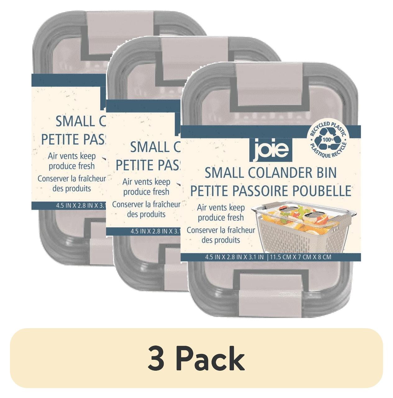 (3 pack) Joie Small Colander Bin With Lid - Walmart.com