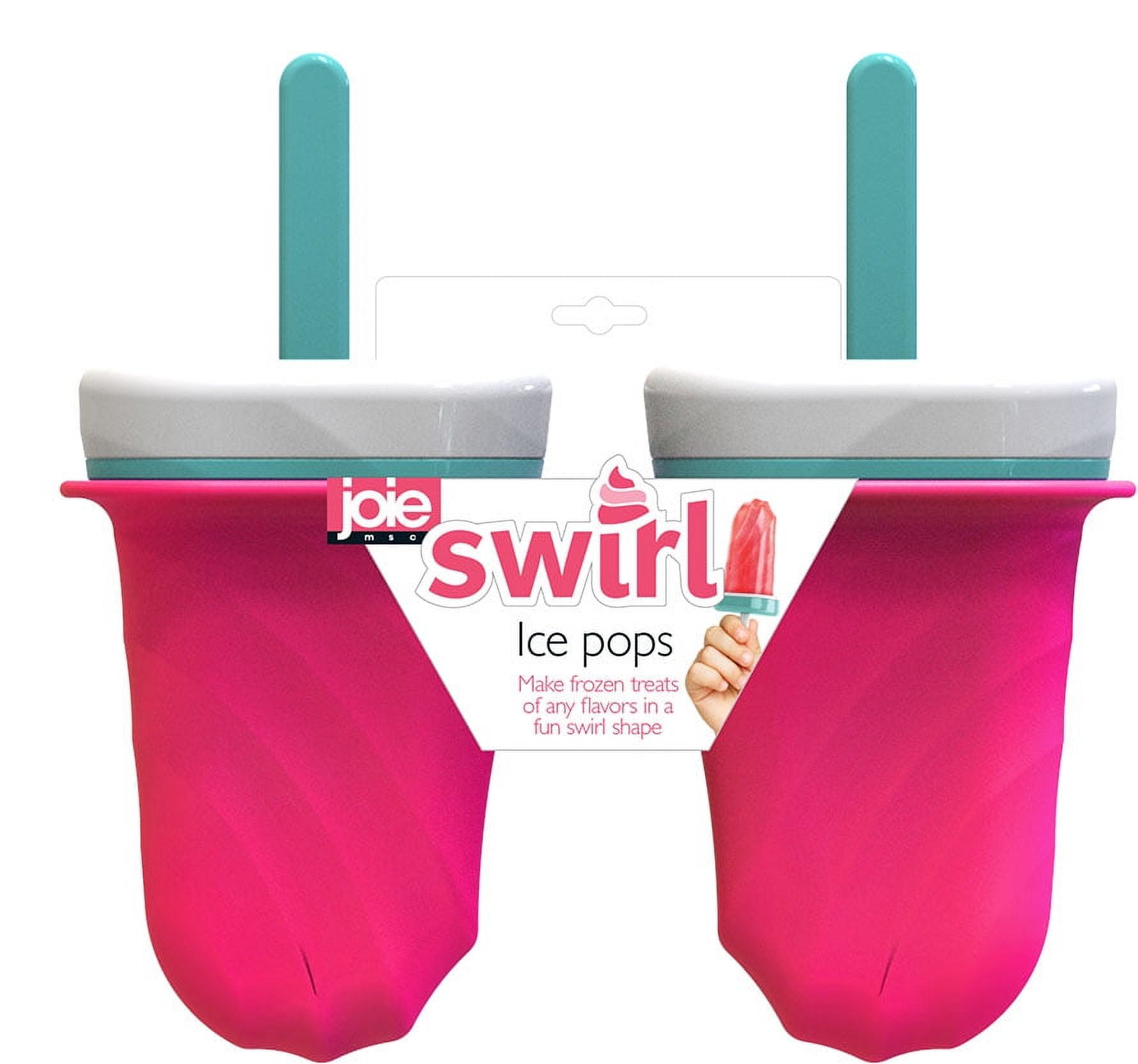 Joie Swirl Ice Pops - Swirl Shape Frozen Treats - Walmart.com