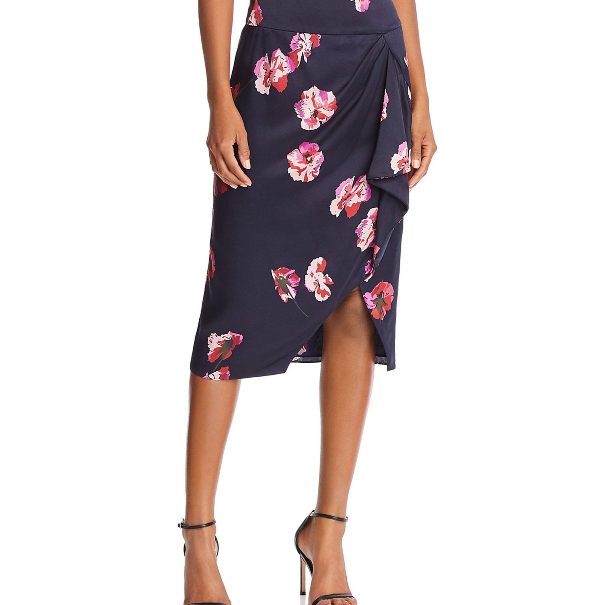 Joie Womens Alphina Midi Skirt, Blue, 6 - Walmart.com
