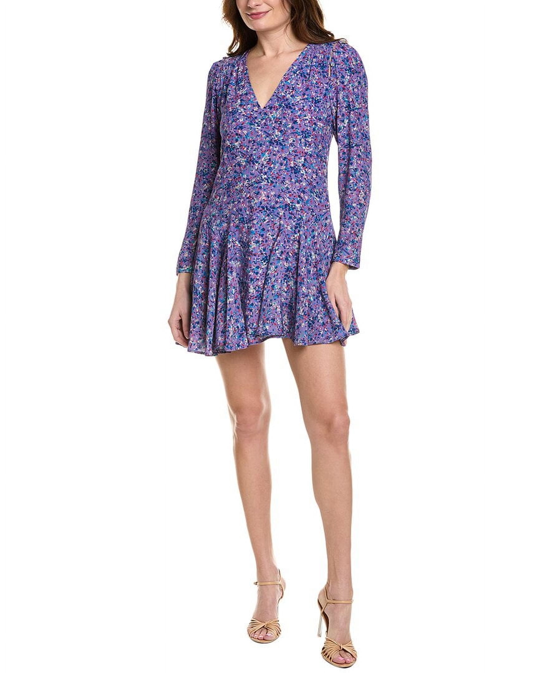 Joie womens Rowley Mini Dress, 2, Purple - Walmart.com