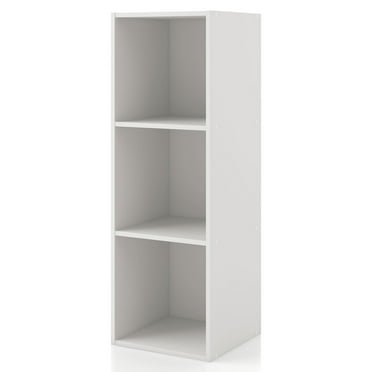 ClosetMaid 3-Cube Organizer, White - Vertical Shelf Storage Unit for ...