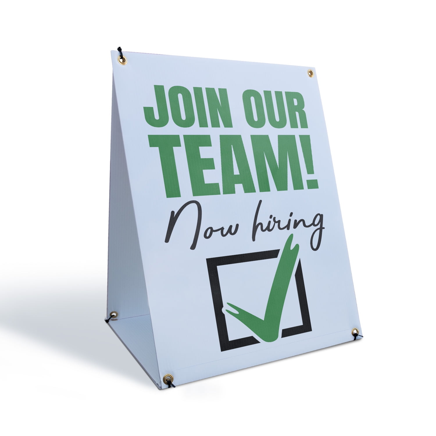 Join Our Team Now Hiring Sidewalk Sign 18 Inch x 24 Inch A-Frame Images ...