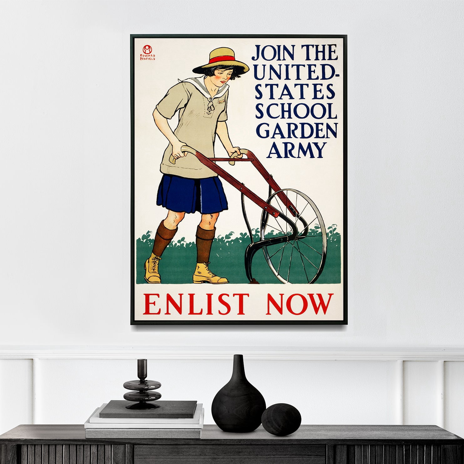Join the United States School Garden Army–Enlist Now - 1918 | Edward ...