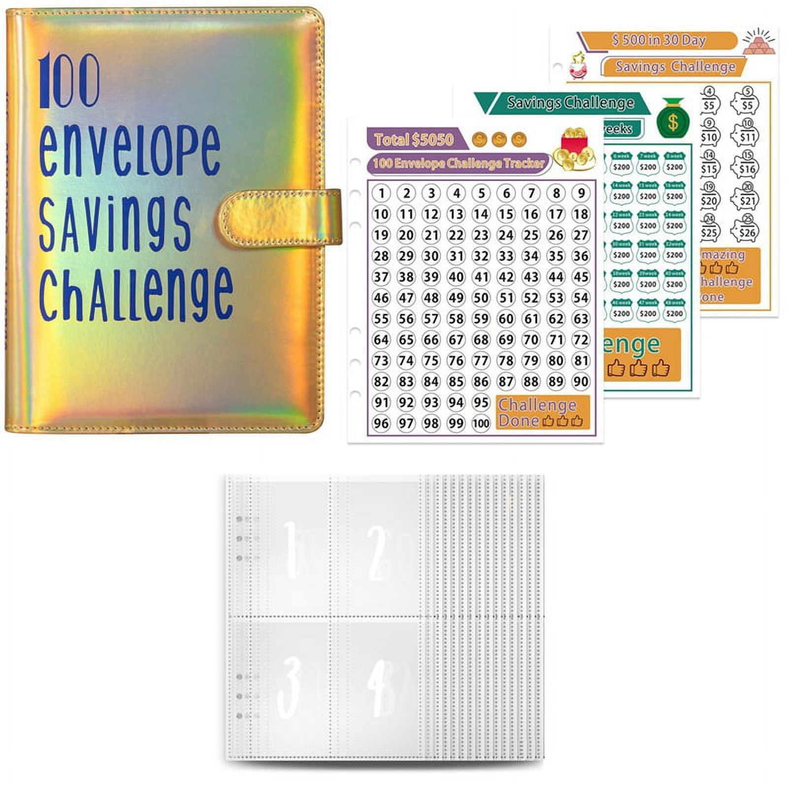 Join the 52-Week 100 Envelope Savings Challenge Fun Path to Save 5,050 ...