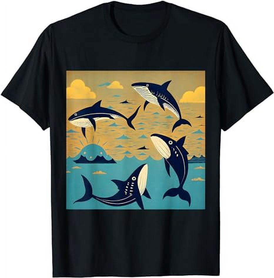 Join the Orca Uprising 2023 Vintage Retro Orca Killer Whale T-Shirt ...