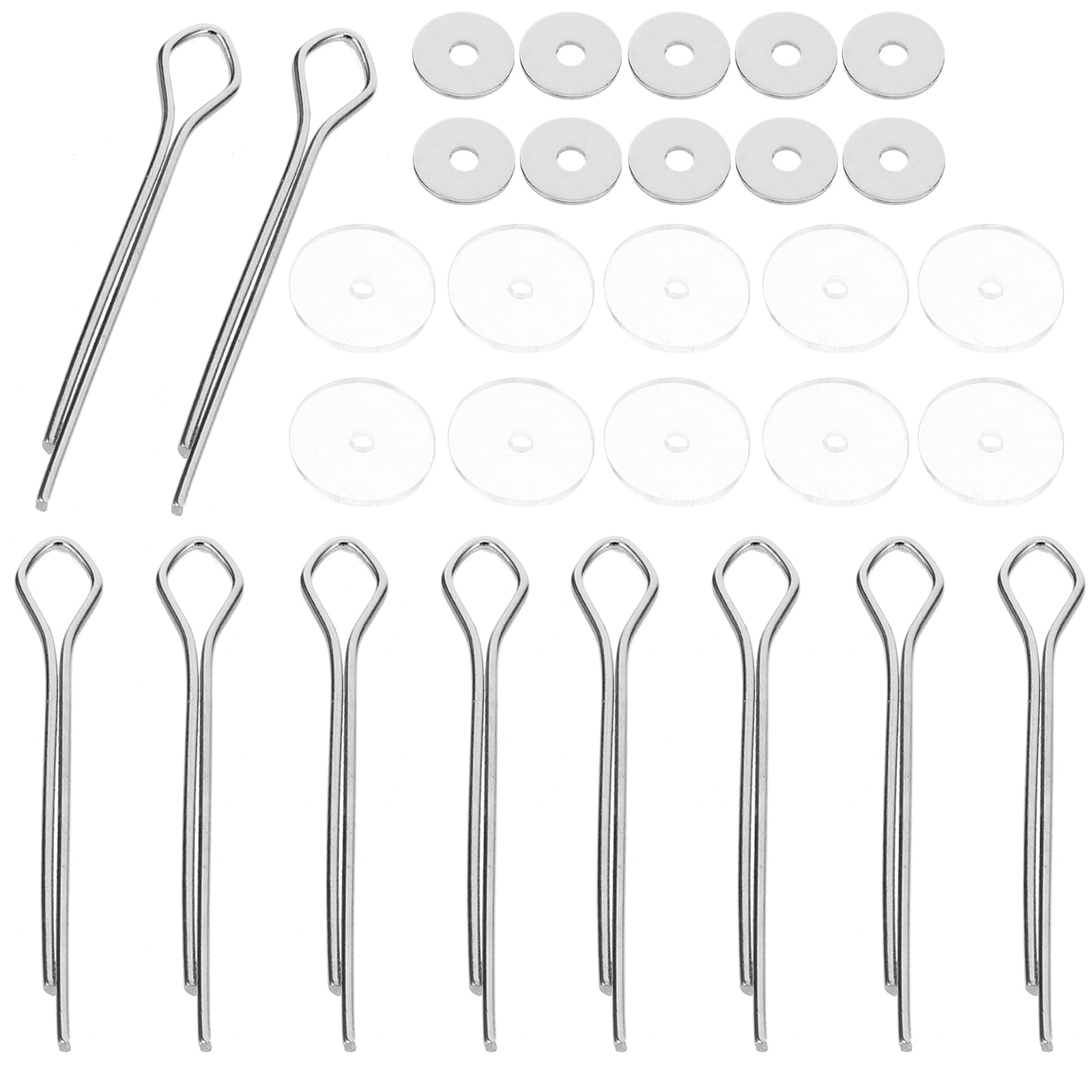 FENGGUIQU Toy Making Joints White Acrylic Rotating Limb Connectors 1 ...