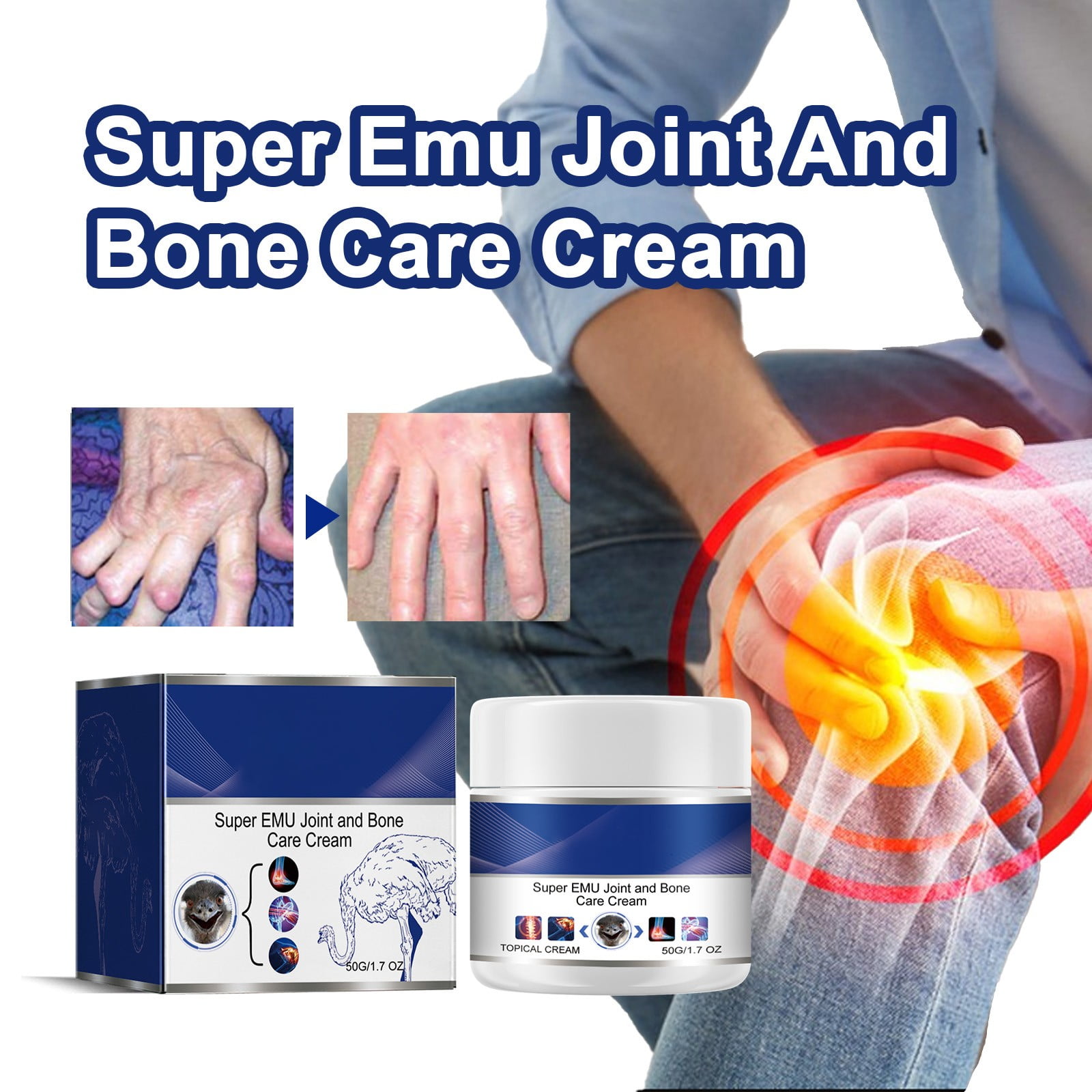 Joint And Bone Care For Soothing And Nourishing With Glucosamine And ...