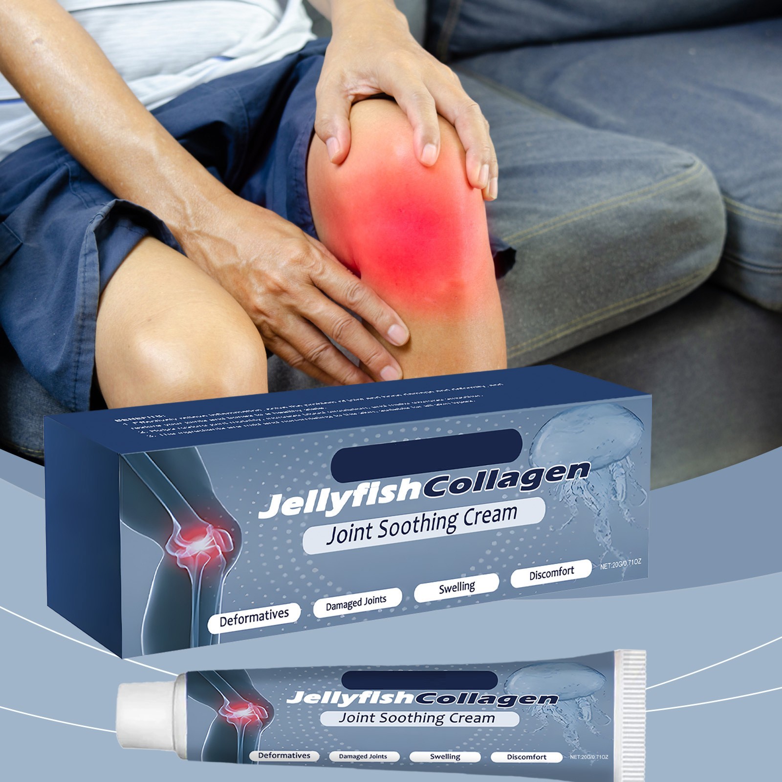 Joint Care Cream, Apply Elbow And Knee Massage For External Care And ...