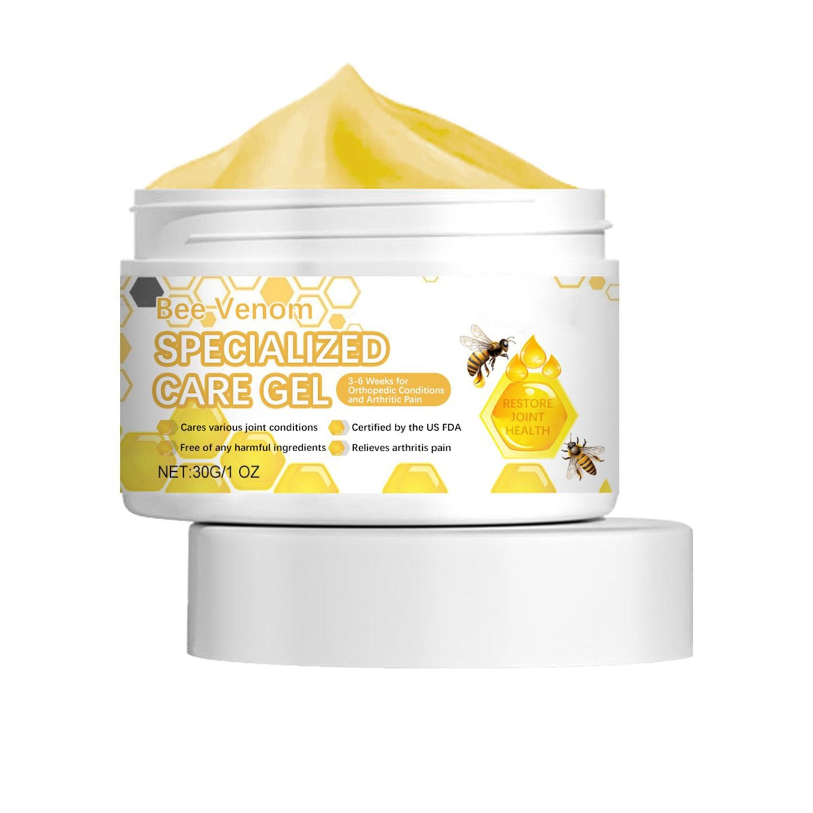 Joint Care Massage Cream - Soothes Muscle Soreness & Swelling, External ...