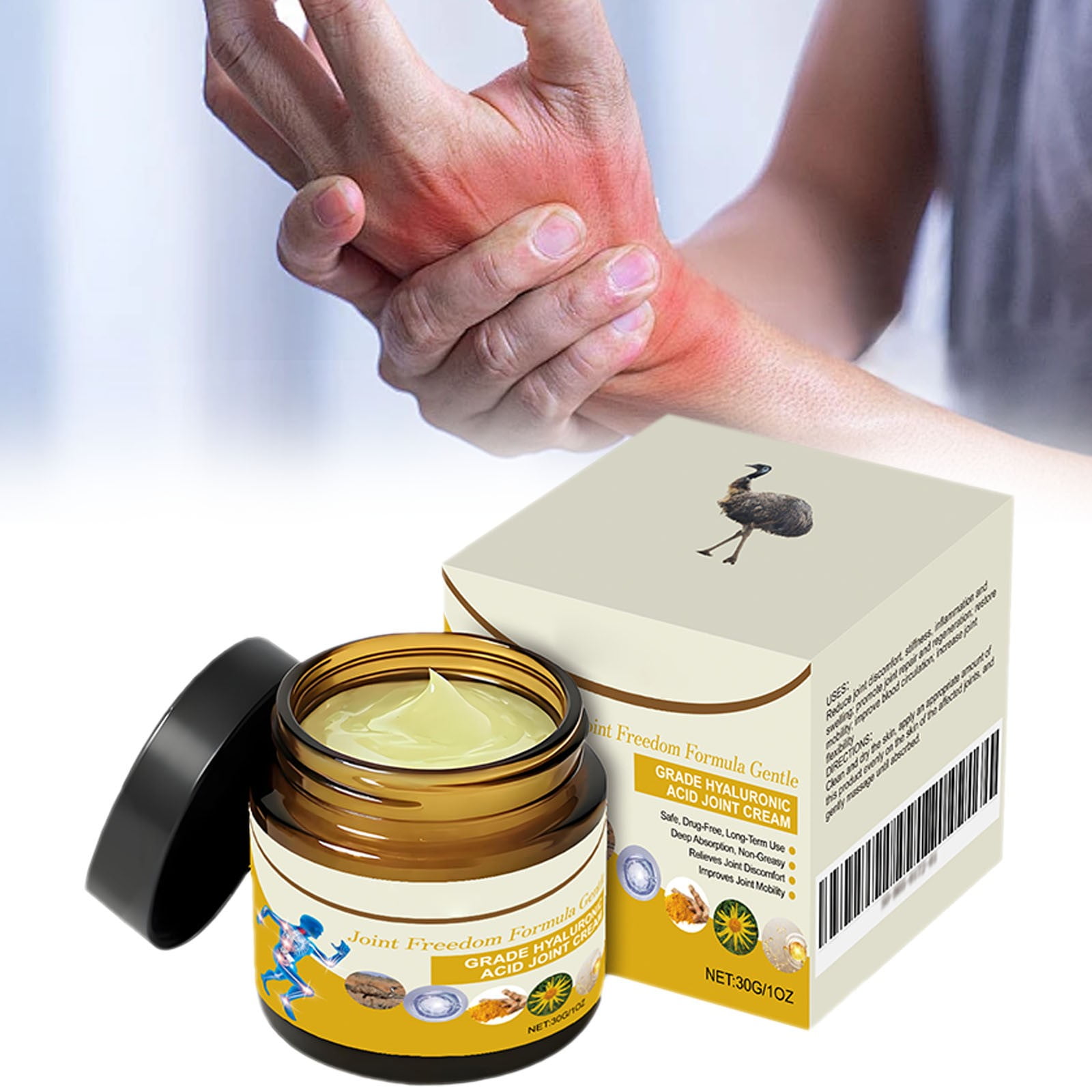 Joint Cream Body Moisturizer Firming Lotion Non Greasy Hydrating Cream ...