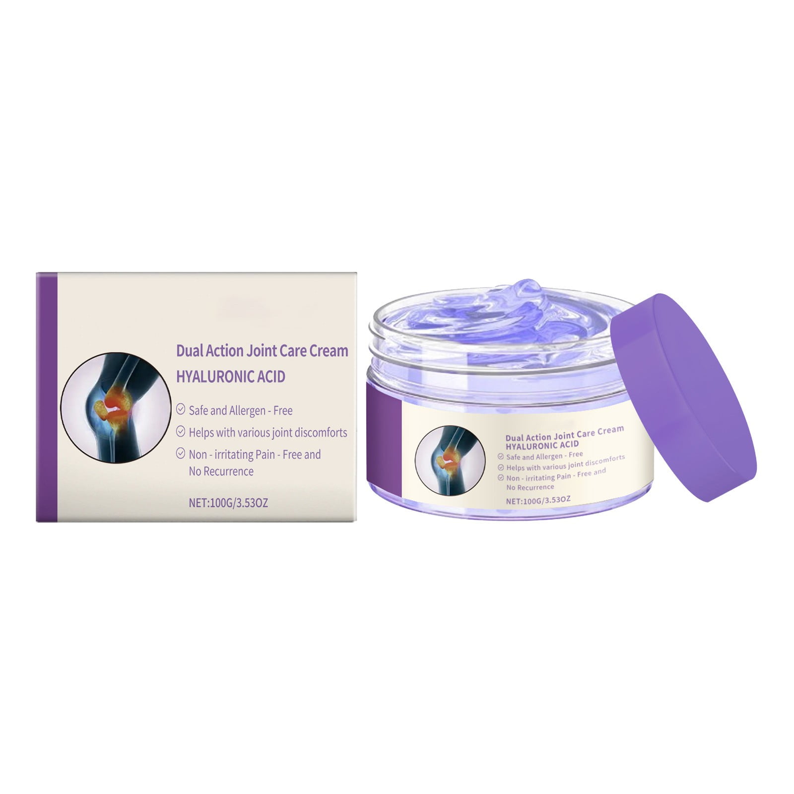 Joint Gel Purple Gel, Soothing Massage Cream, Joint Activities ...
