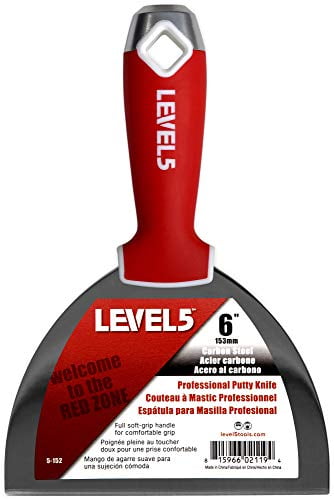 Joint Knife Set, Carbon Steel - LEVEL5 | Pro-Grade | Sheetrock Gyprock ...