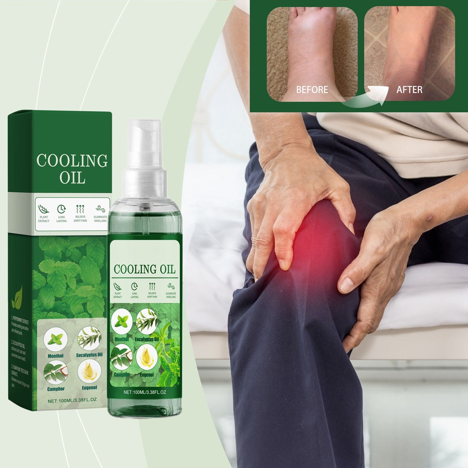 Joint Massage Joint Spray Soothes Nerves Improves Joint Flexibility ...