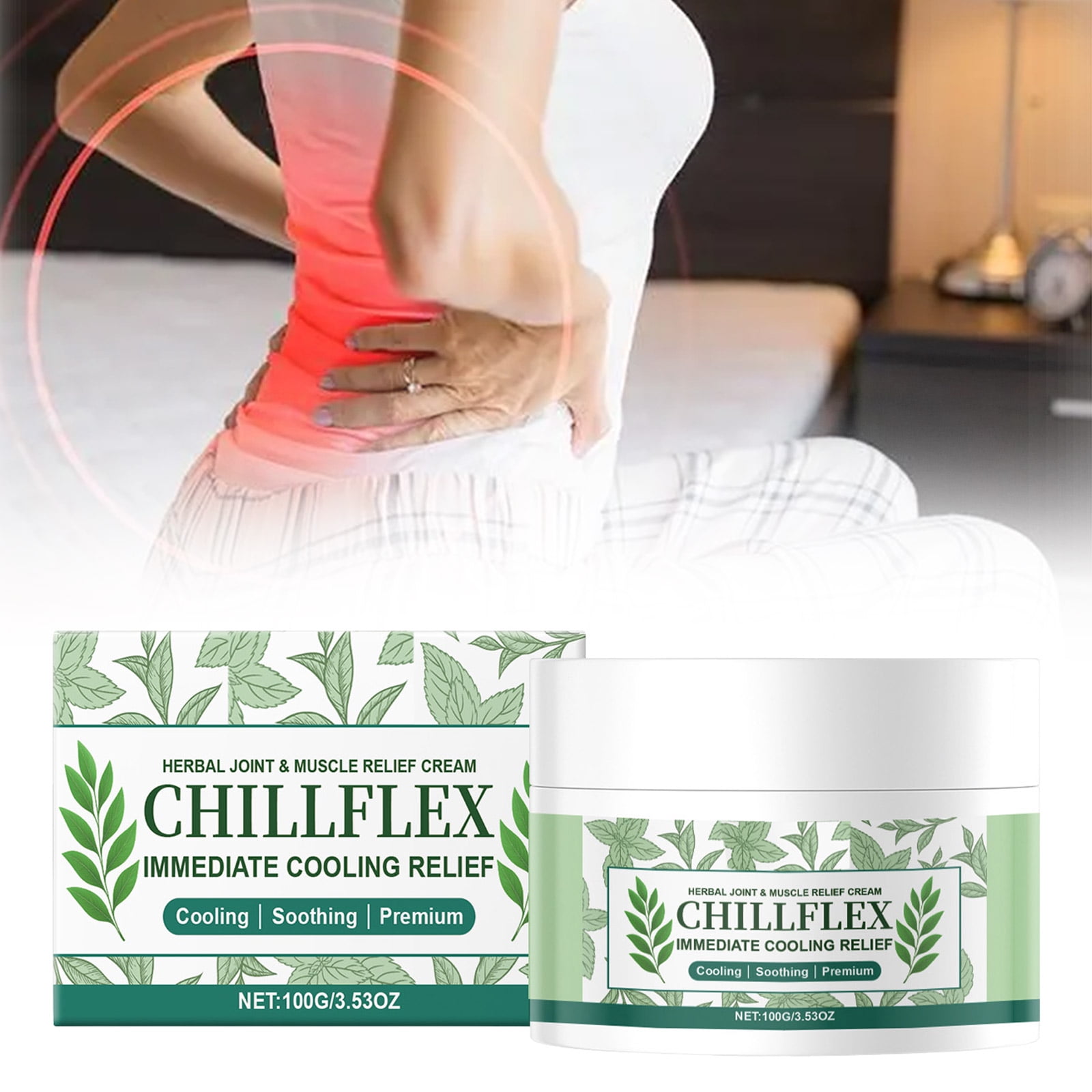 Joint Muscle Soothing Refreshing Calming Ointment For Muscles Head Lumbar Neck Hands And Feet 3. ...