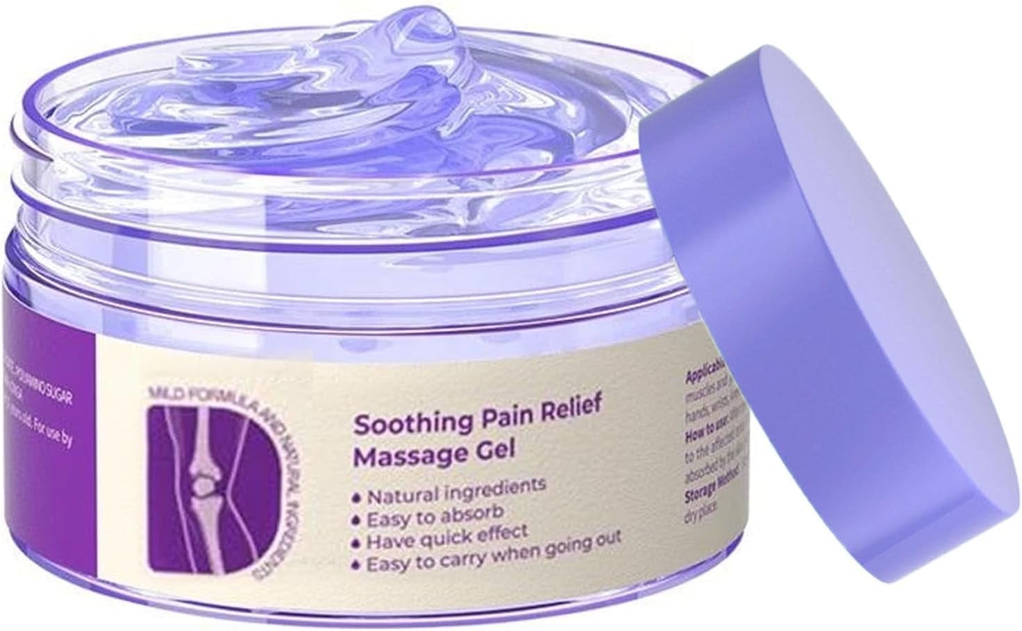 Joint Pain Gel Purple Gel, Kresin Joint Gel for Joint Activities ...