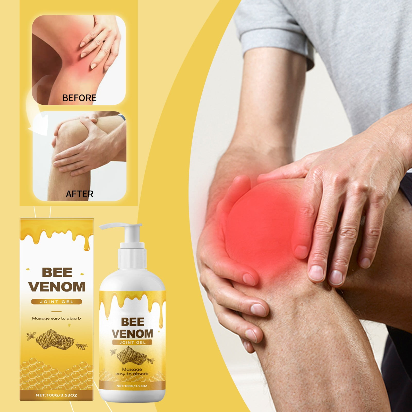 Joint Soothing Gel Body Massage Cream To Ease The Discomfort Of The ...