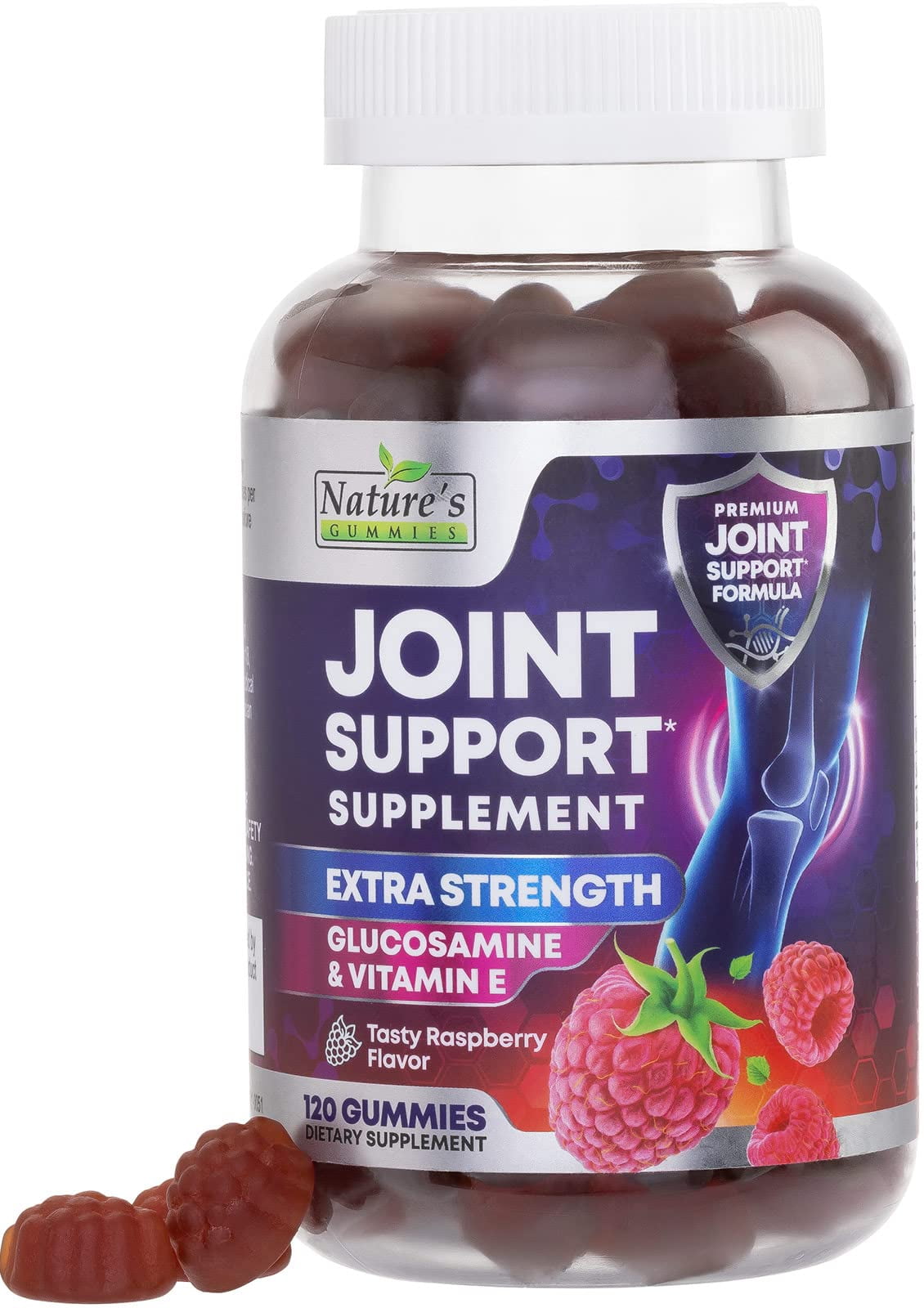 Extra Strength Glucosamine Joint Support Gummy - Vitamin E, Immune ...