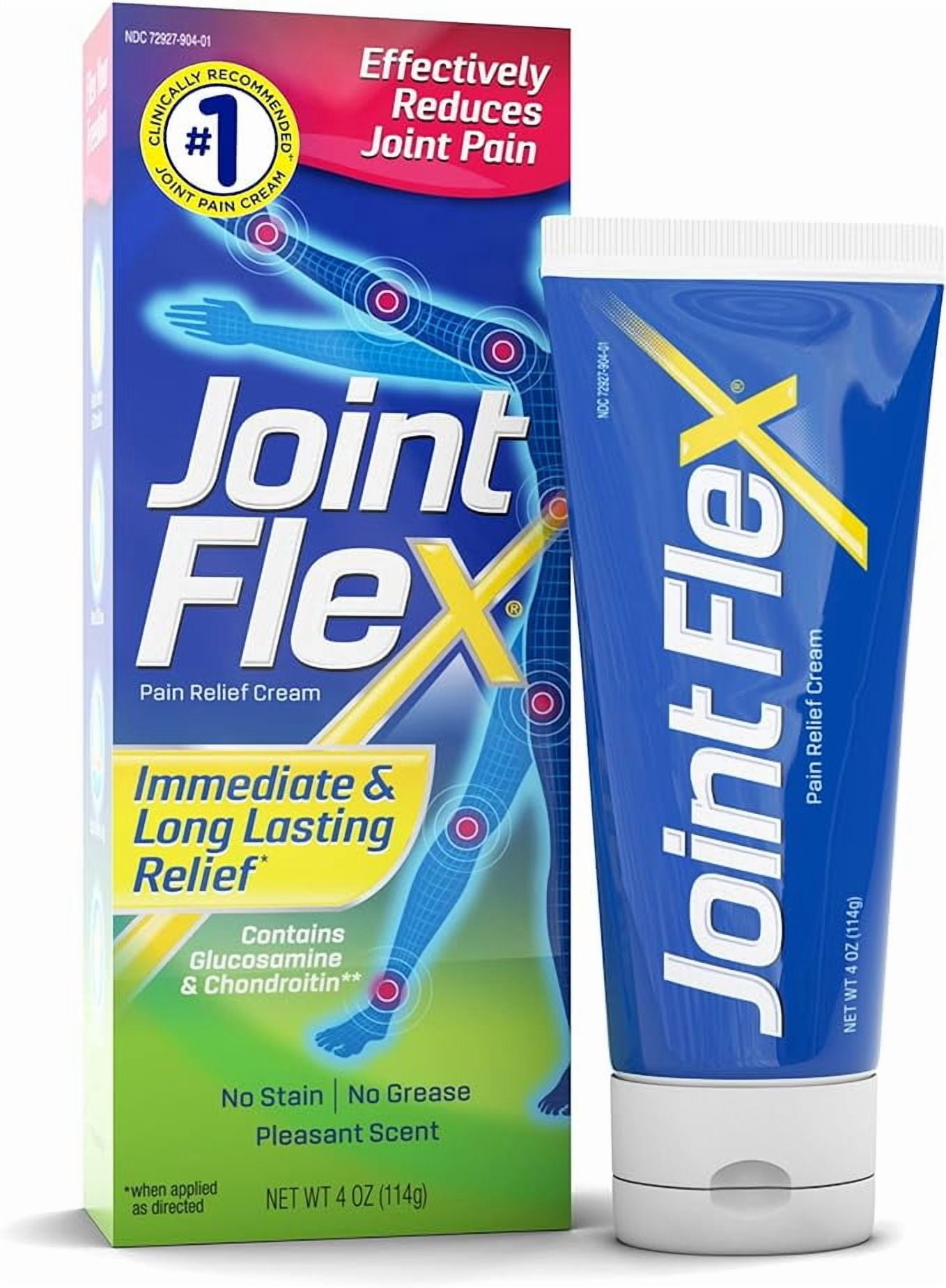 JointFlex Pain Relief Cream for Joint & Arthritis, 4 Oz - Walmart.com