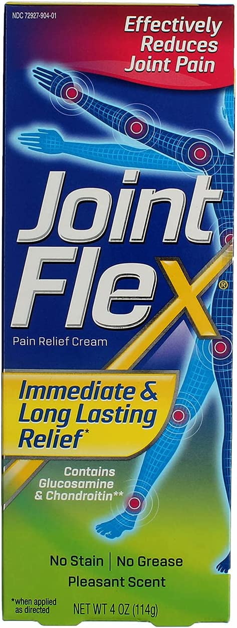 JointFlex Pain Relieving Cream 4 oz (Pack of 5) - Walmart.com
