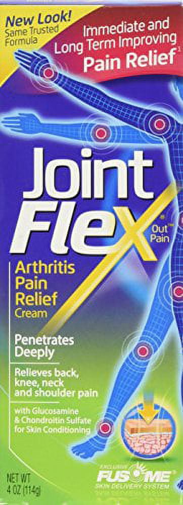 JointFlex Pain Relieving Cream 4 oz - Walmart.com