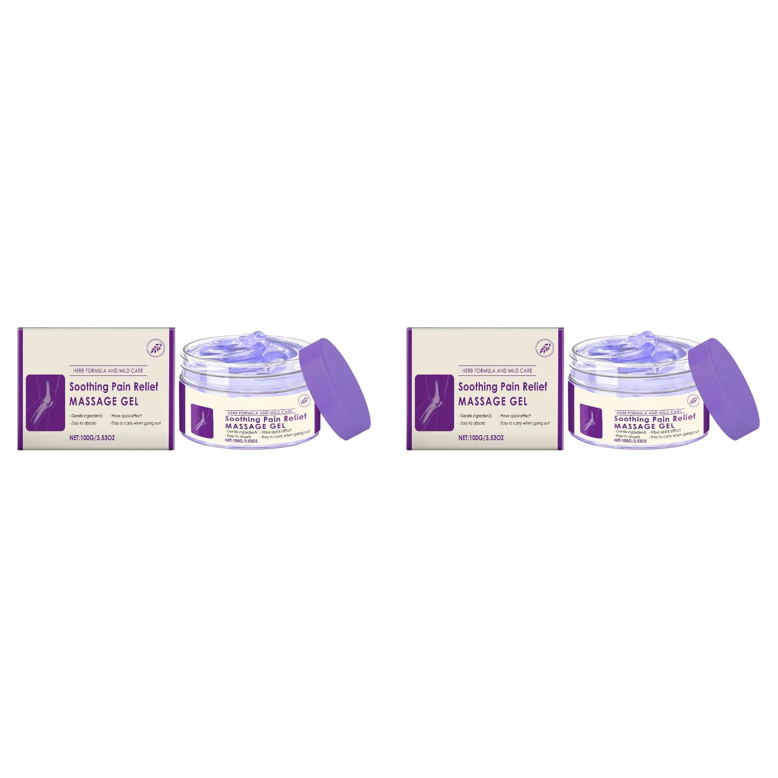 JointRelief Purple Gel, Purple Soothing Massage Cream,Soothes Knees ...