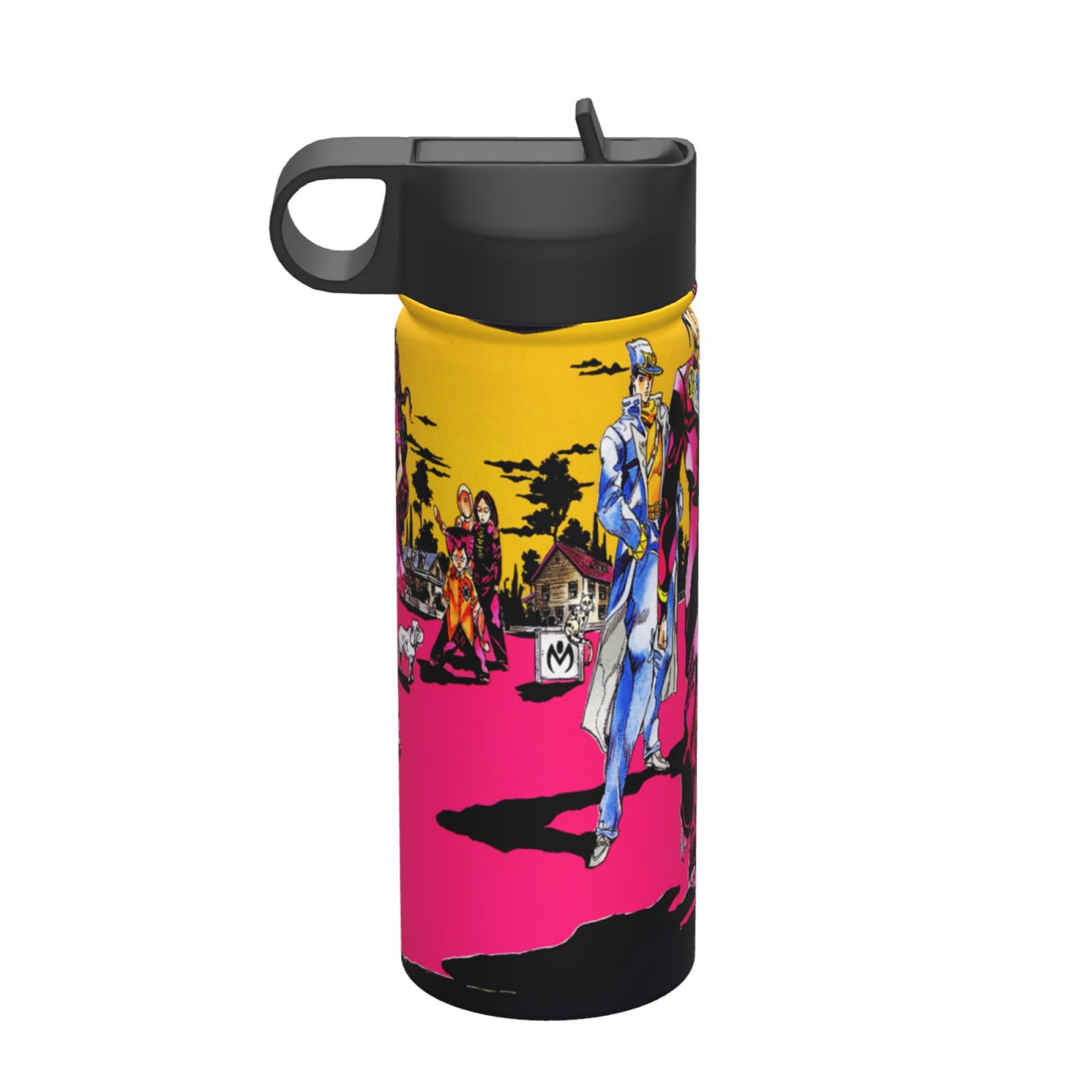 Jojo Bizarre Adventure Insulated Water Bottle with Straw Stainless ...