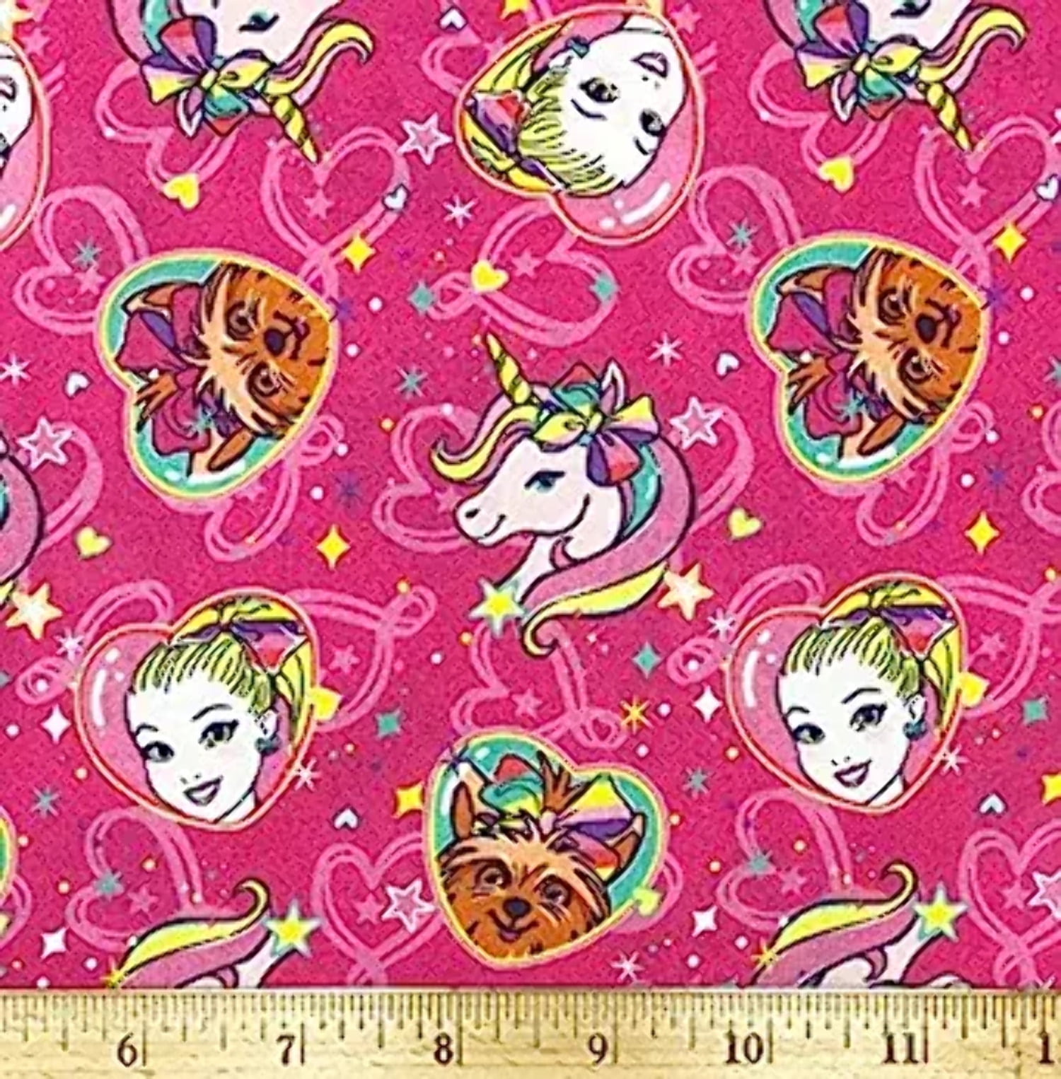 Jojo Friends are Magic Cotton Fabric - Walmart.com