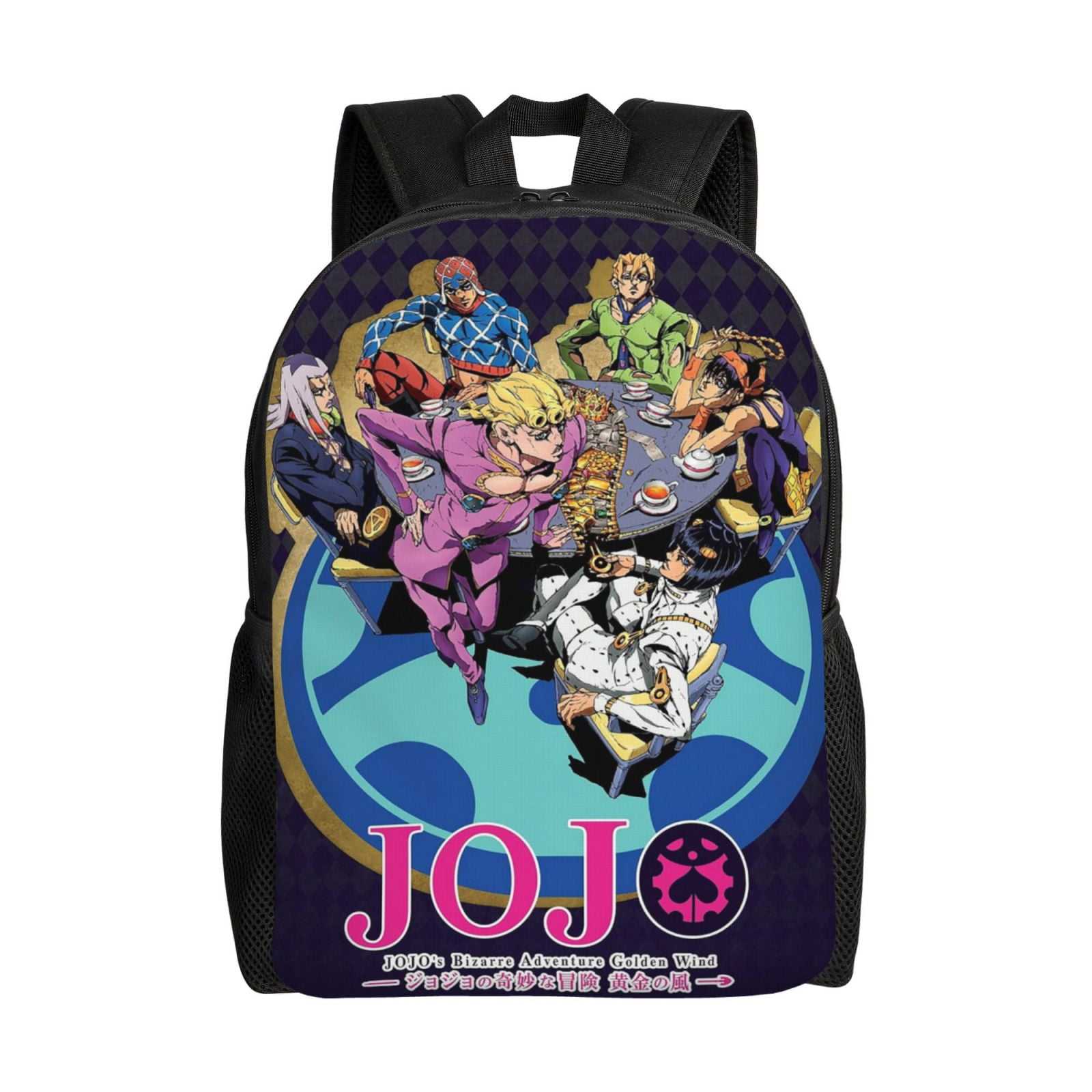 Jojo'S Bizarre Adventure Backpack Book Bags Casual Daypack For Travel ...
