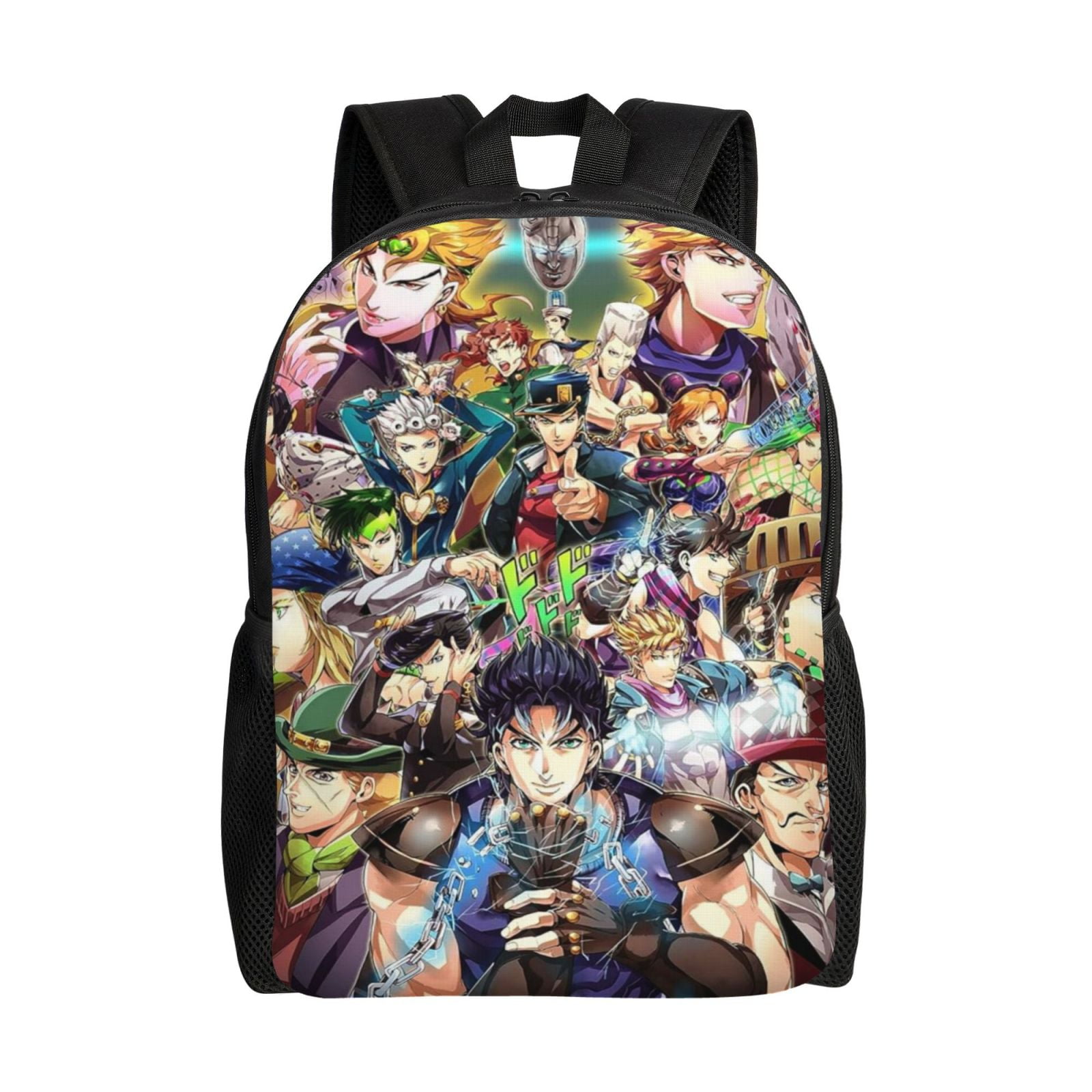 Jojo'S Bizarre Adventure Backpack Book Bags Casual Daypack For Travel ...