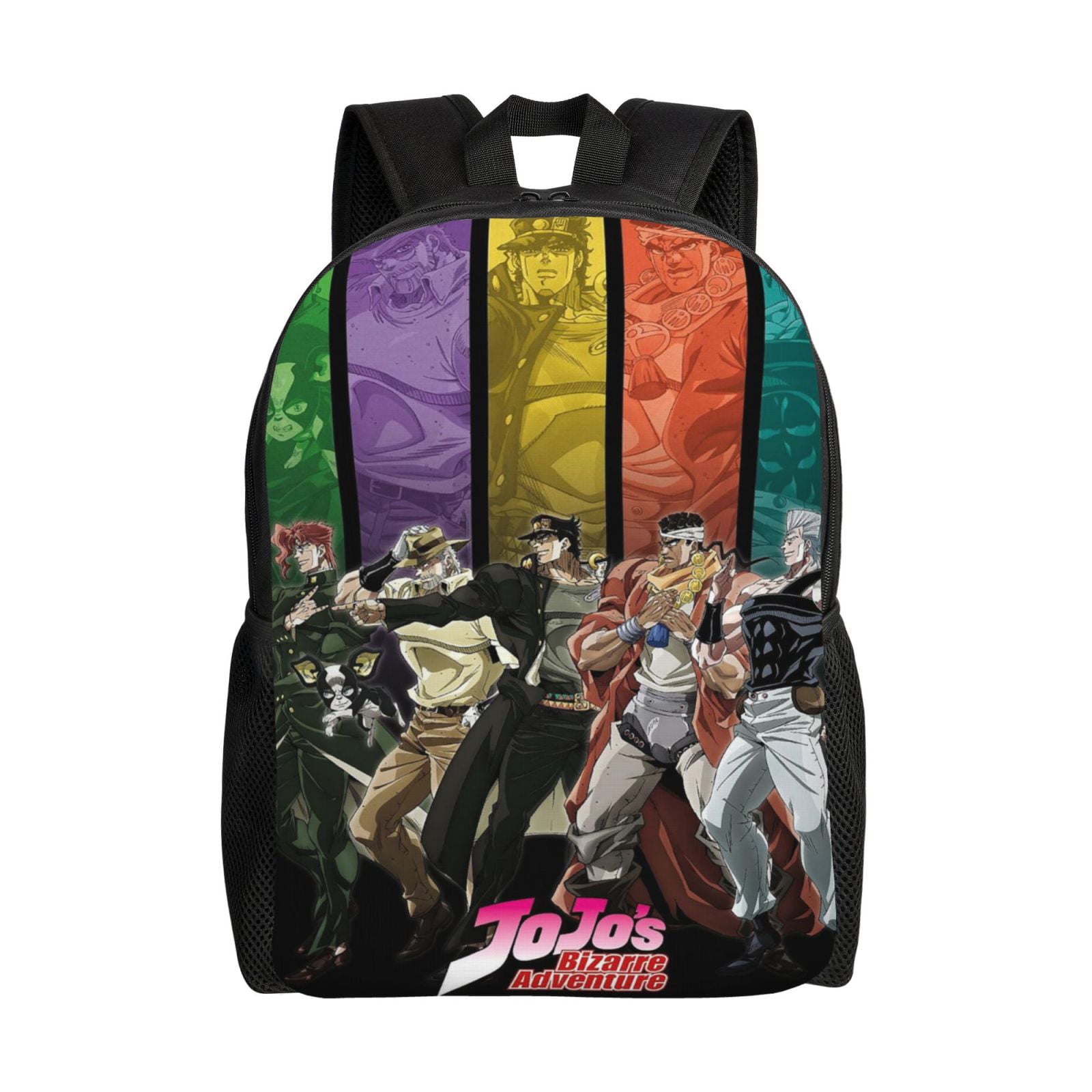 Jojo'S Bizarre Adventure Backpack Book Bags Casual Daypack For Travel ...