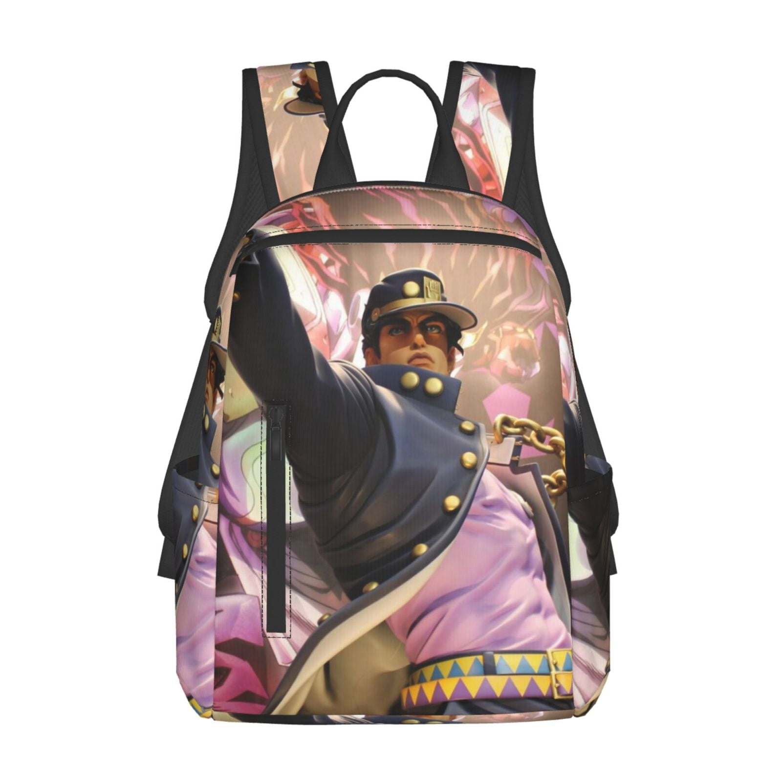 Jojo'S Bizarre Adventure Backpack Book Bags Casual Daypack For Travel ...