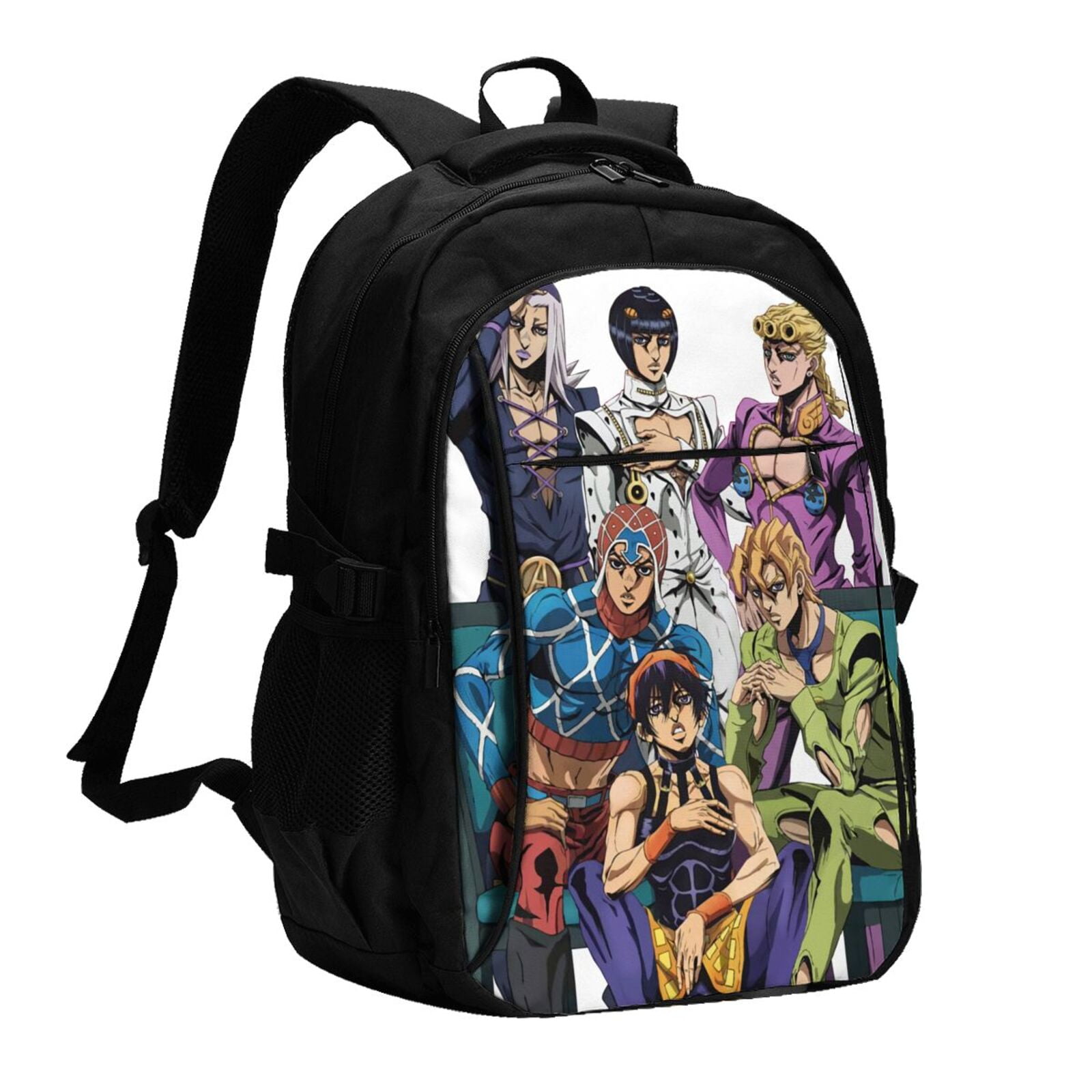 Jojo'S Bizarre Adventure Shoulder Bag Multifunctional Usb Travel Laptop ...