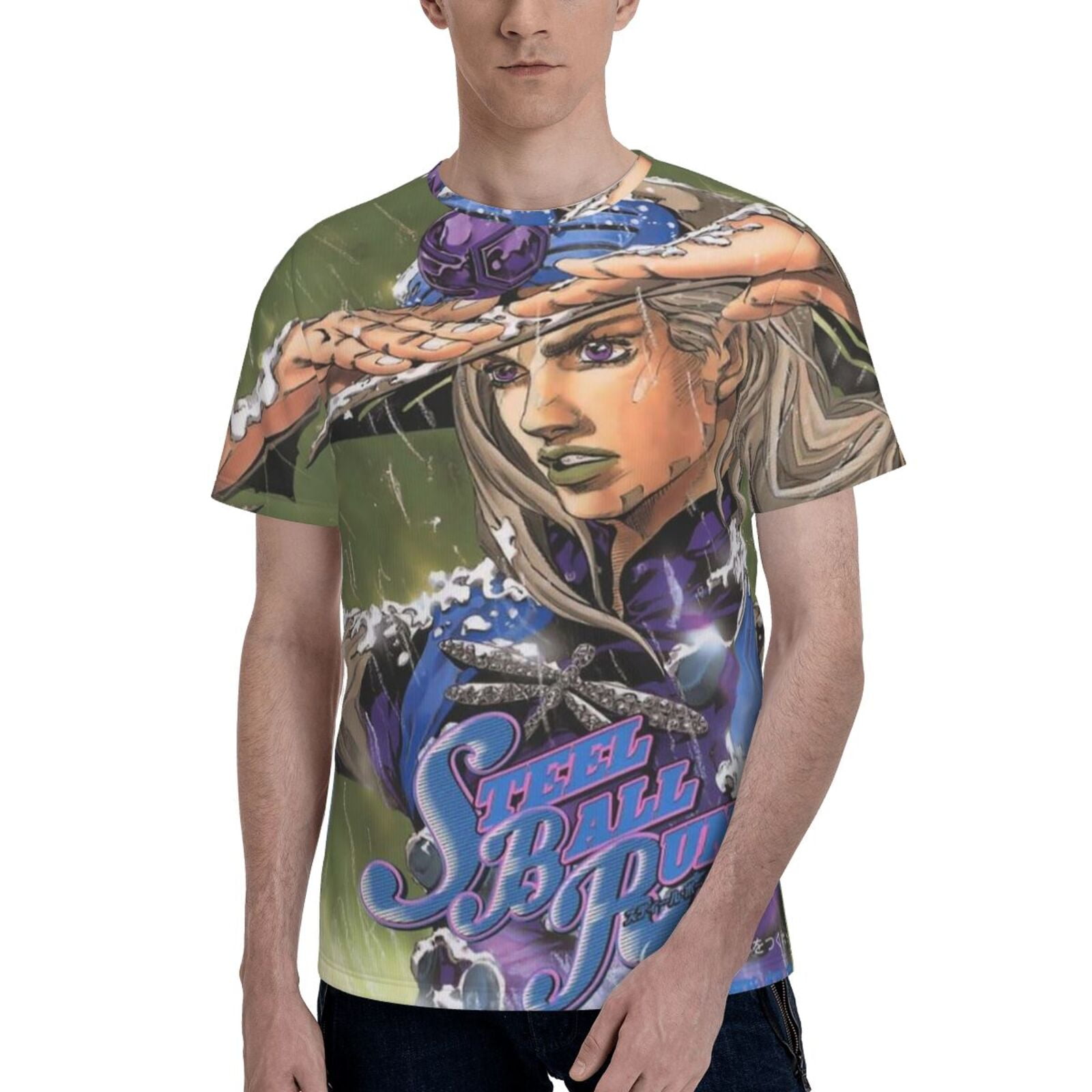 Jojo'S Bizarre Adventure T-Shirts 3d Printed Short Sleeve Tee Shirt For ...