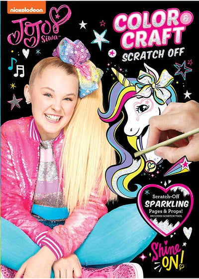 Jojo Siwa Color N Craft Scratch Off - Walmart.com