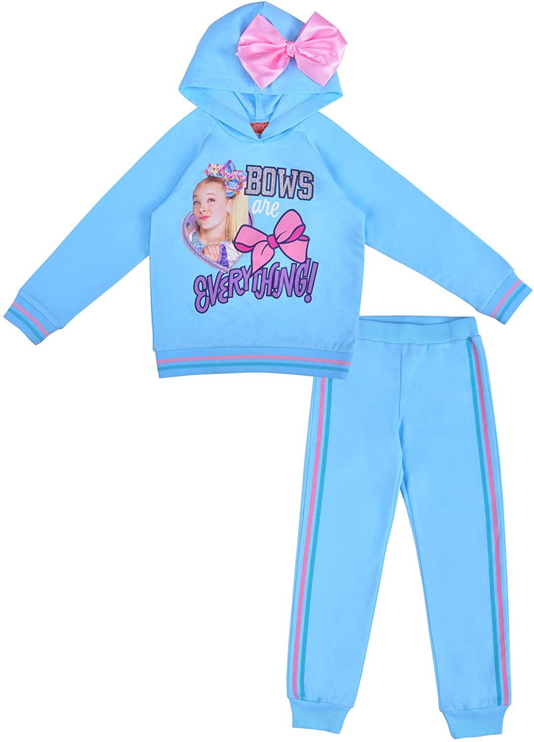 Jojo Siwa Girls 2 Piece Hoodie and Legging Set, 4-6X - Walmart.com