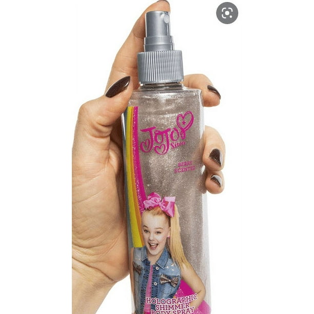Jojo Siwa Holographic Shimmer Berry Scented Body Spray 8.12 fl. oz ...