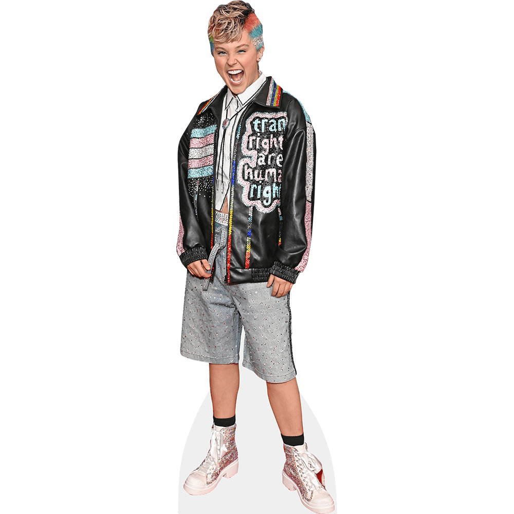 Jojo Siwa (Leather Jacket) Mini Size Cutout. Standee. - Walmart.com