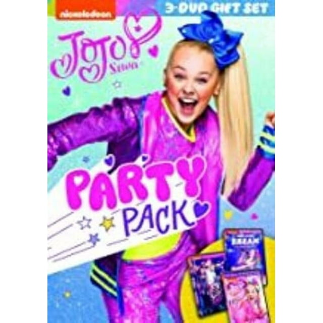 Jojo Siwa: Party Pack (DVD), Nickelodeon, Kids & Family - Walmart.com