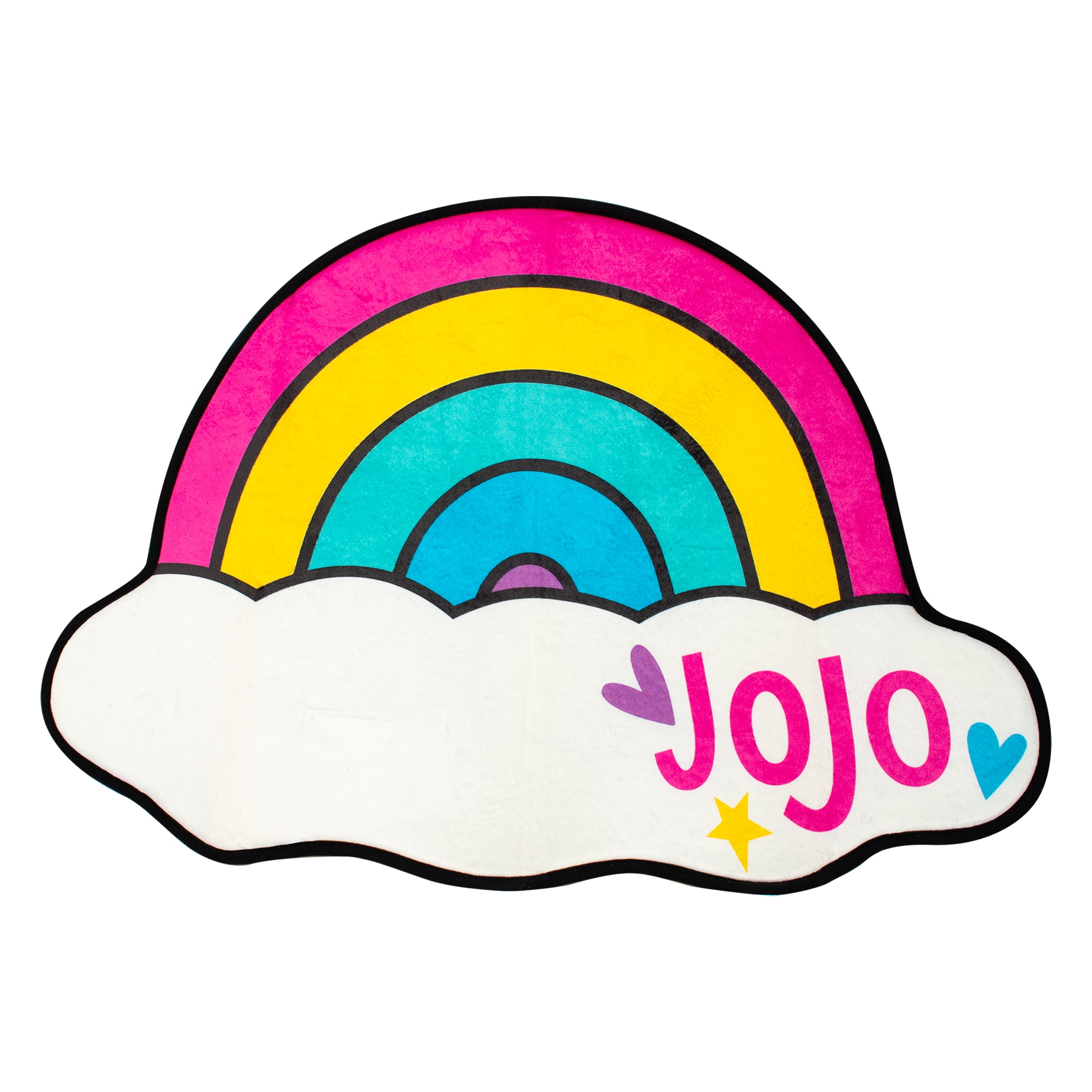 Jojo Siwa Rainbow Kids Skid-Resistant Foam Bath Rug, 20 x 30 ...