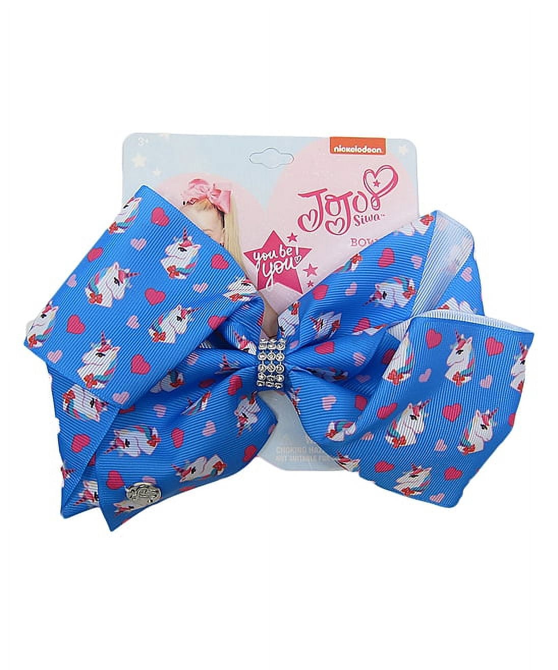 Nickelodeon Jojo Siwa Signature Hair Bow, Unicorn, Flamingo Prints ...