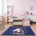 Jojo Siwa Unicorn HD Digitally Printed Rug, 4'6"x6'6" - Walmart.com