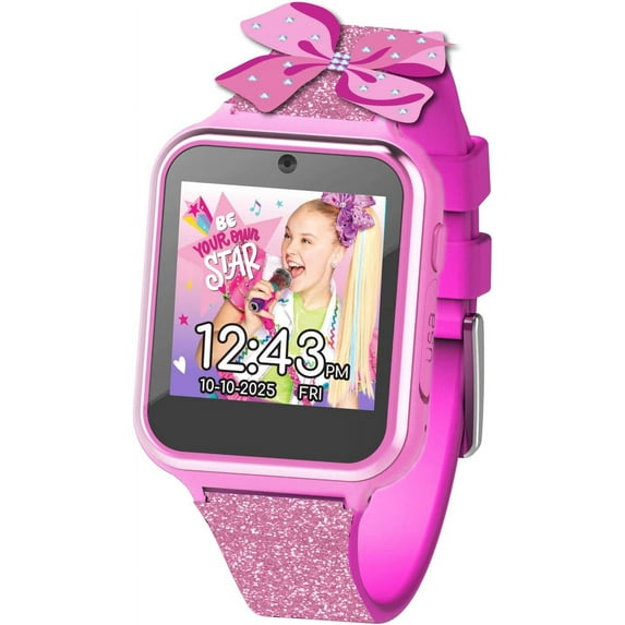 Jojo Siwa iTime Kids Interactive Smart Watch and Glitter Strap with ...