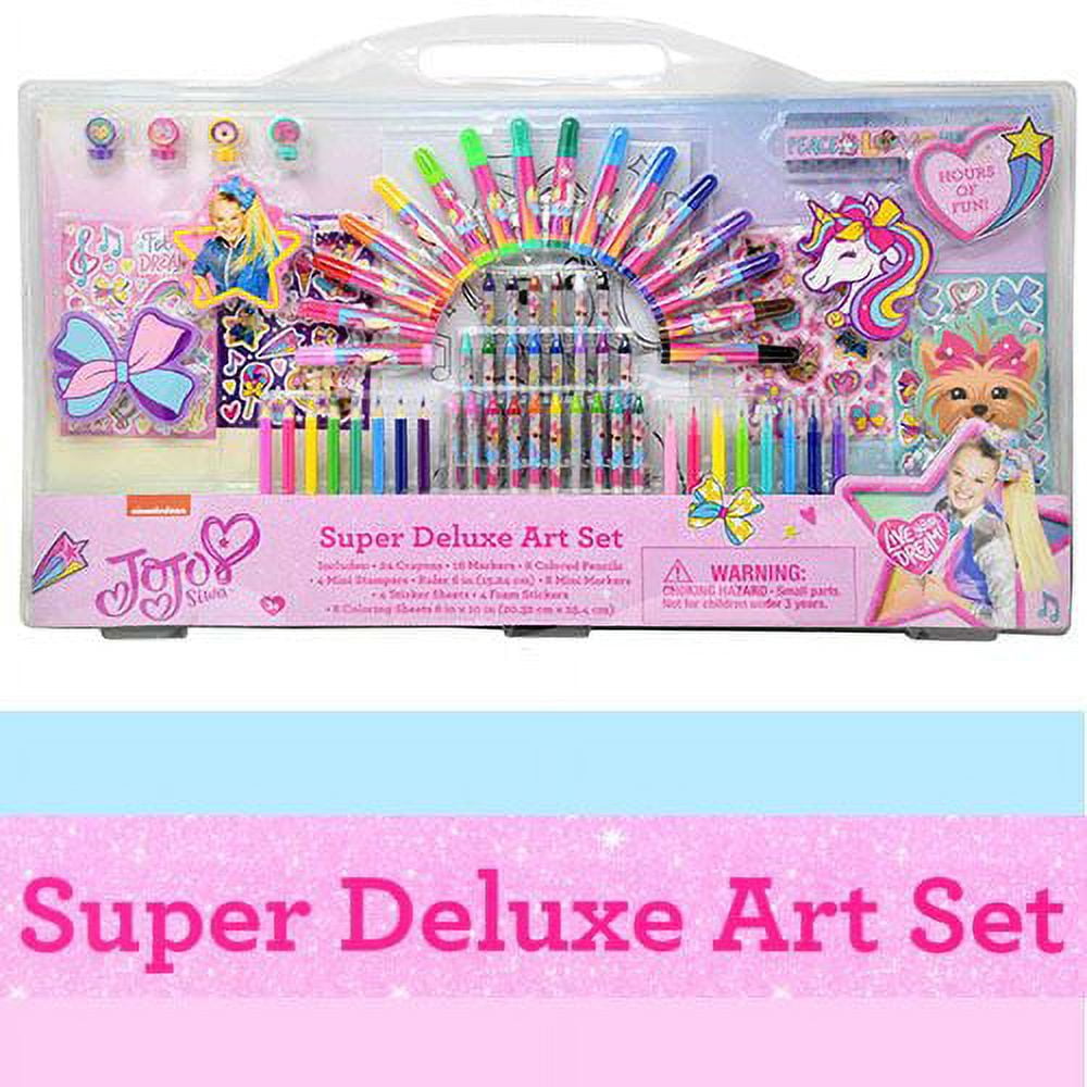 Jojo Super Deluxe Art Set in Large Clamshell - Walmart.com