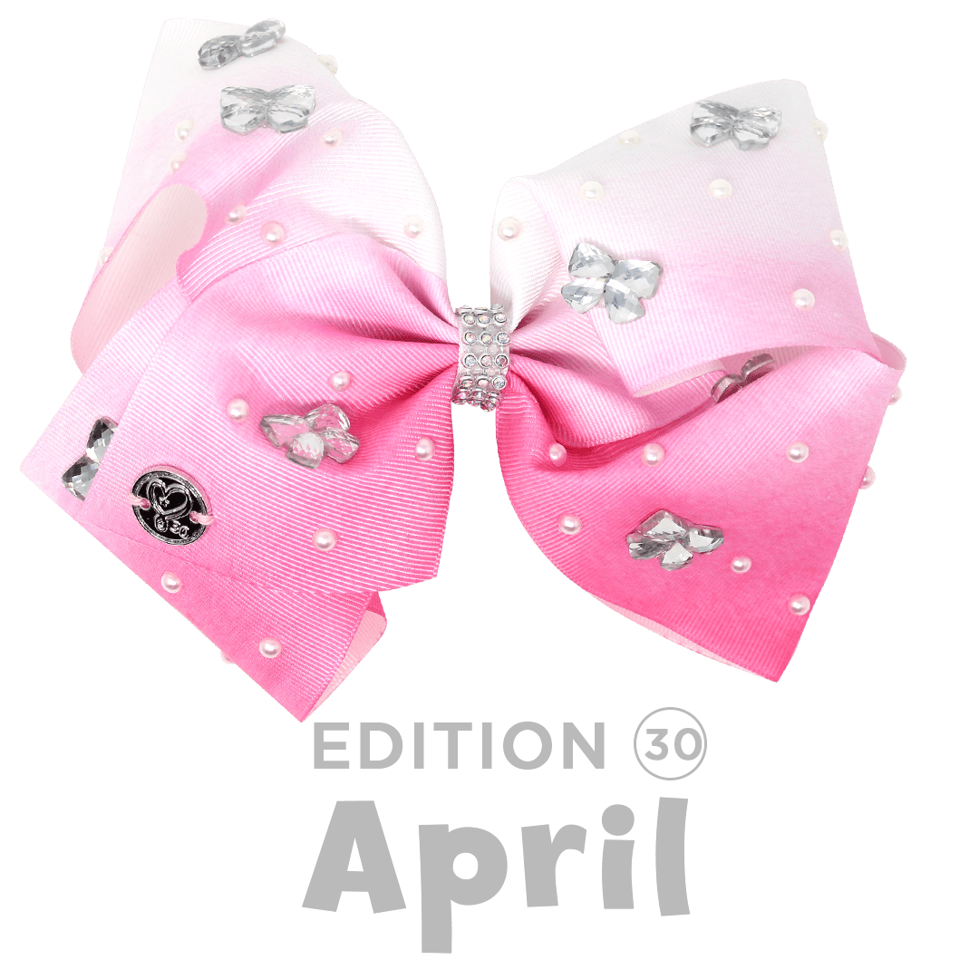 Jojo's Bow Club April Bow - JOJO SIWA Hair Bows Gift Set Limited ...