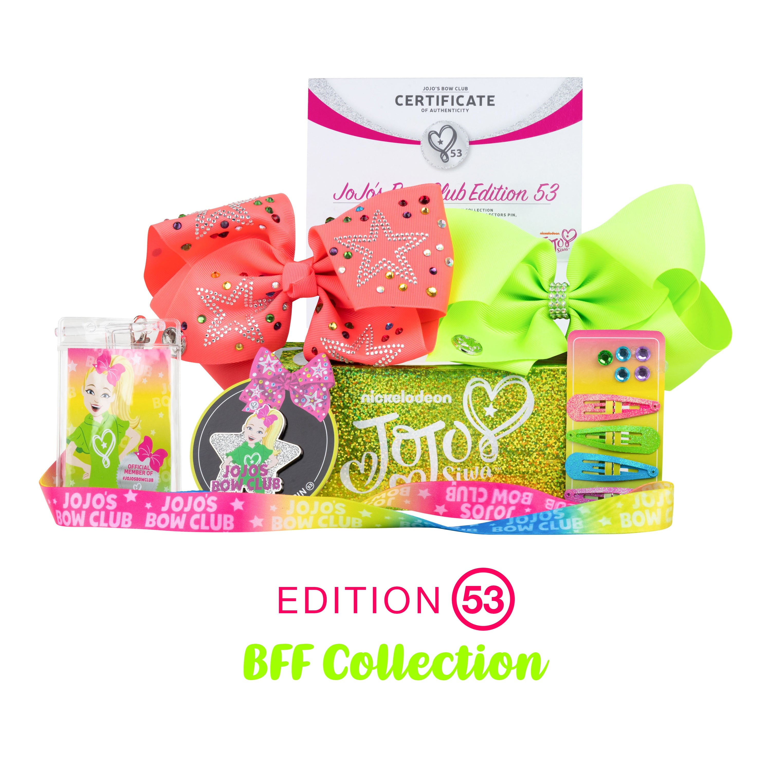 Jojo's Bow Club BFF Collection - Jojo Siwa Hair Bows Gift Set Limited ...
