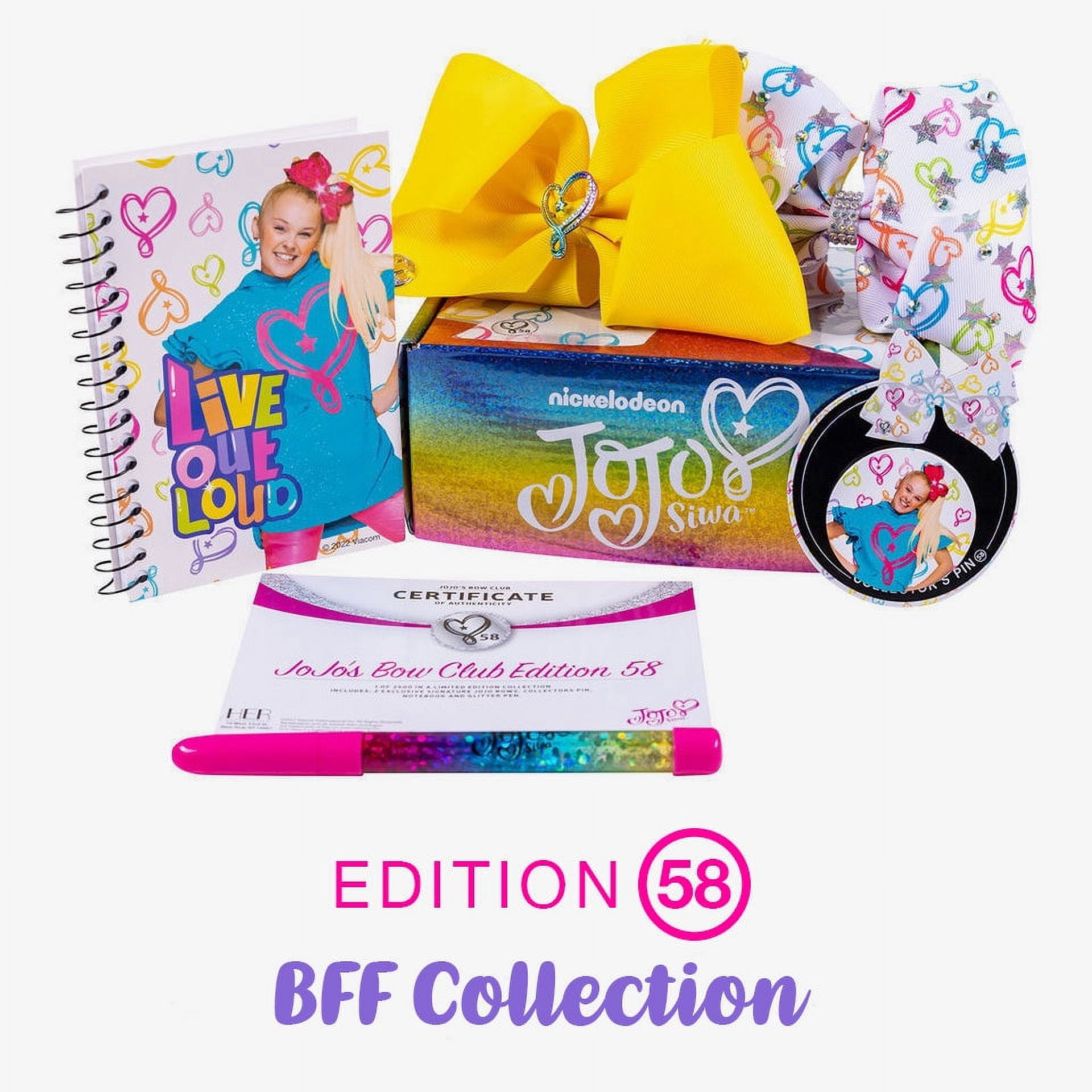 Jojo's Bow Club BFF Collection - Jojo Siwa Hair Bows Gift Set Limited ...