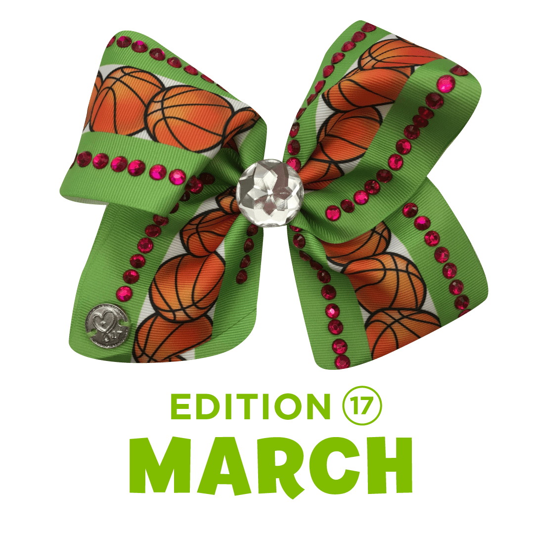 Jojo's Bow Club March Basketball Bow - Jojo Siwa Hair Bows Gift Set ...